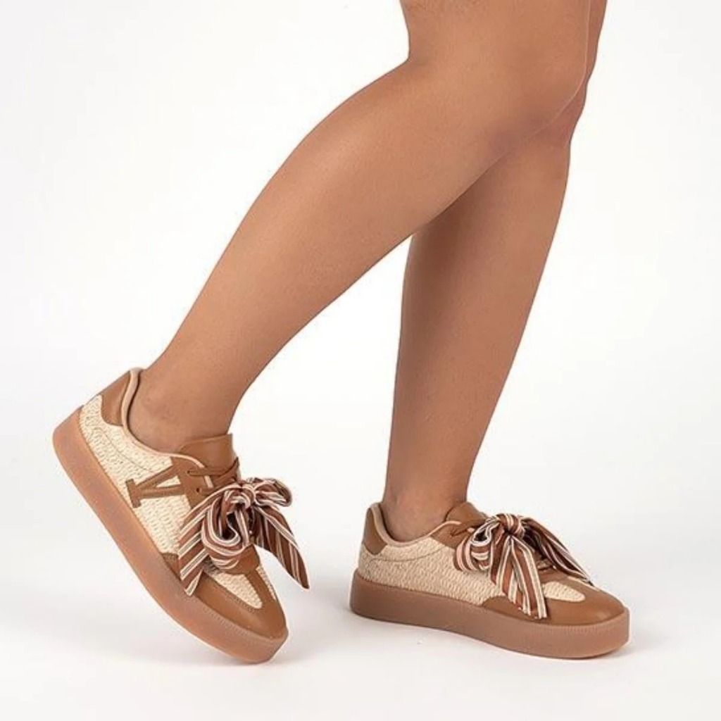 Sapato Casual Feminino Camel Vizzano 1444105 | Shopee Brasil