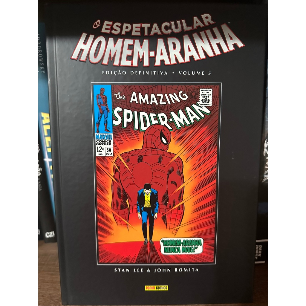 HQ O Espetacular Homem-Aranha: Edicao Definitiva Vol.03 | Shopee Brasil