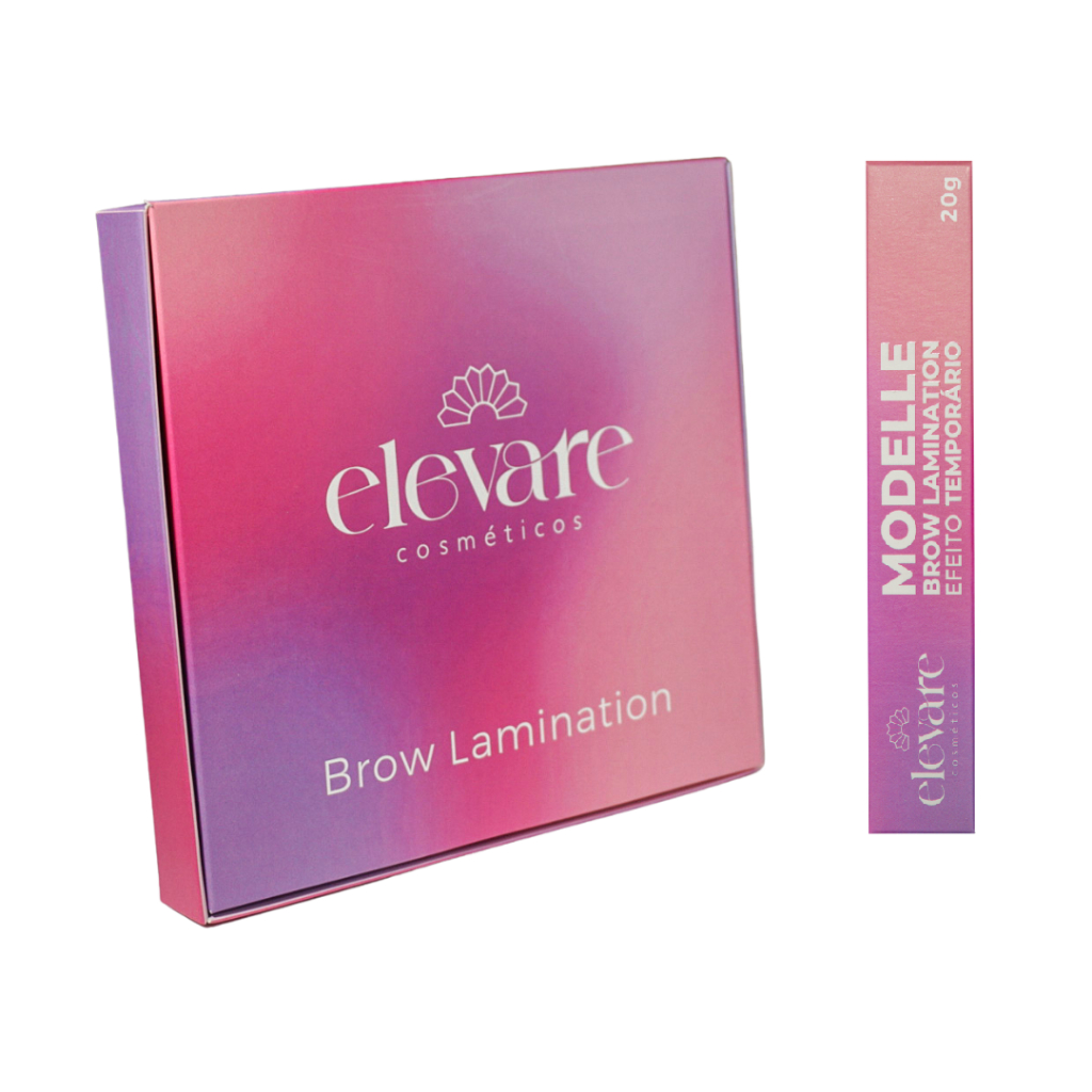 Kit Brow Lamination Lash Lifiting Elevare 20g + Cera Modelle 20g ...