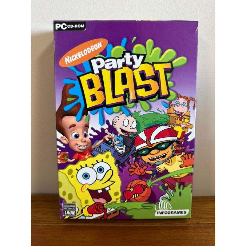 Party Blast Nickelodeon - PC CD-ROM Jogo Completo - RARO | Shopee Brasil