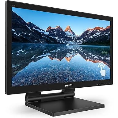 Monitor Philips 21.5" Touch FHD VA 75Hz 2ms 222B9TA | Shopee Brasil