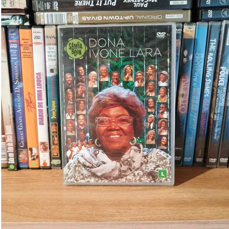 DVD DONA IVONE LARA - SAMBA BOOK (LACRADO) | Shopee Brasil