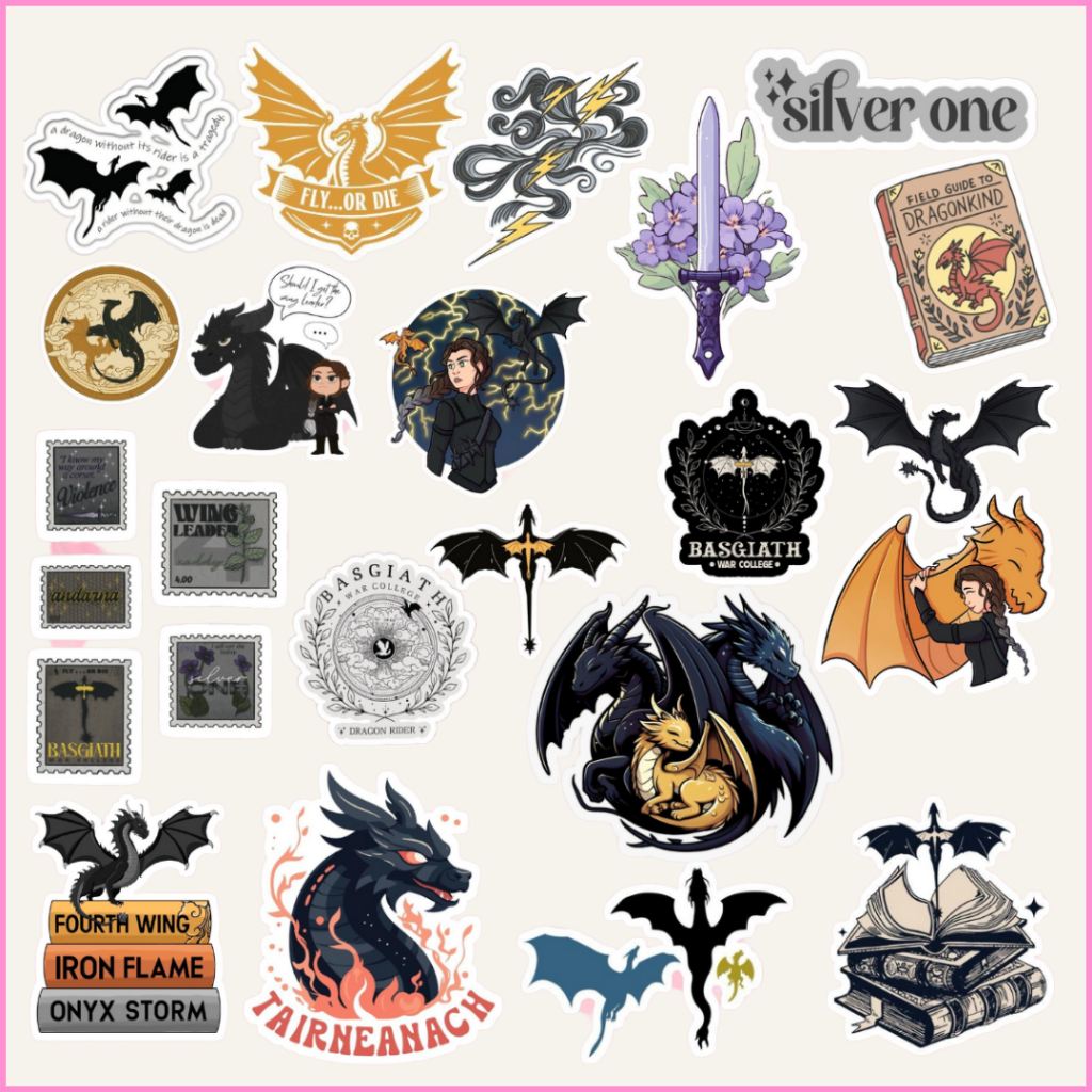 Sticker Quarta Asa LSB - 25 unidades | Shopee Brasil