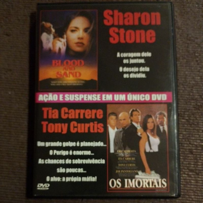 blood and sand - os imortais -dvd- Sharon Stone, Toni curtis | Shopee ...
