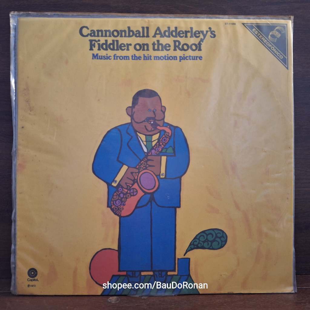 LP - Cannonball Adderley's / Fiddler on the Root | Shopee Brasil