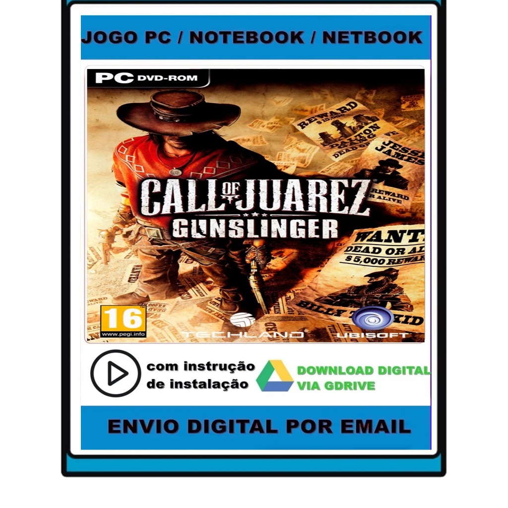 Call of Juarez Gunslinger - Jogo de PC | Shopee Brasil
