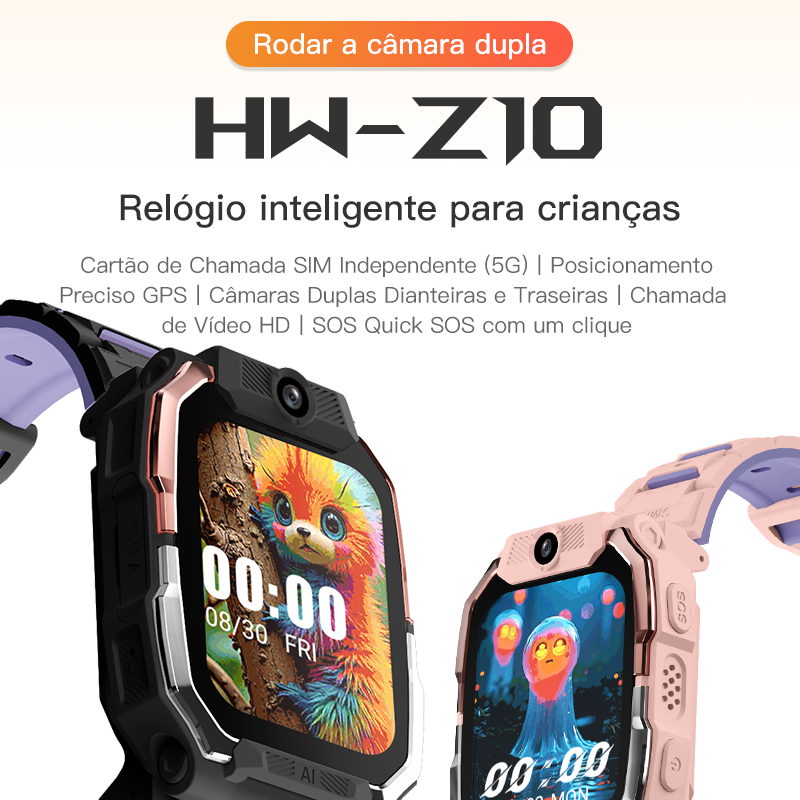 MAIGUO Z10 Call Smartwatch Relógio Inteligente Das Crianças Vídeo ...