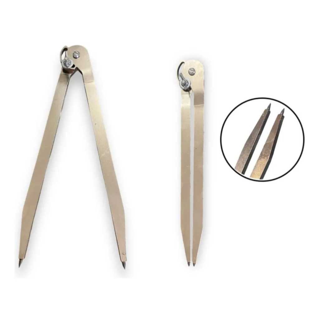 Compasso Industrial Profissional Caldeiraria 290mm 12 Poleg | Shopee Brasil