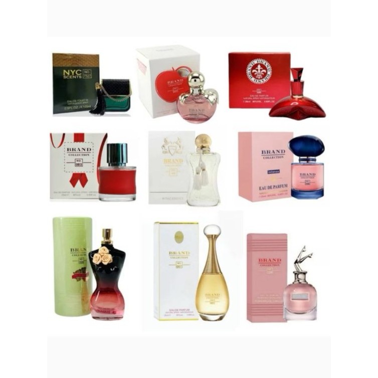 Perfumes Brand Collection 25ml -Feminino masculino envio imediato dia a ...