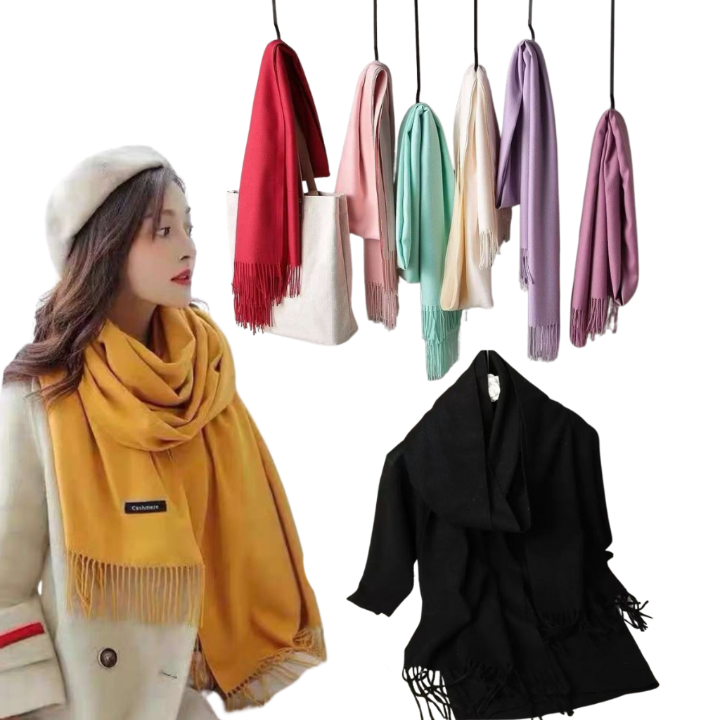 Anti-pilling cachecol feminino cachecol de inverno com 200g lenço ...