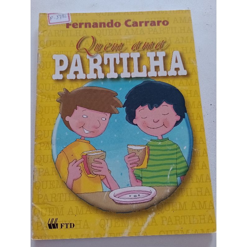 Quem ama Partilha: Fernando Carraro - FTD | Shopee Brasil