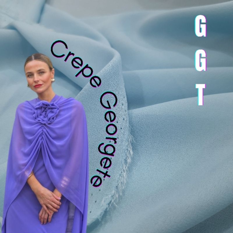 Tecido Crepe Georgete GGT | Shopee Brasil