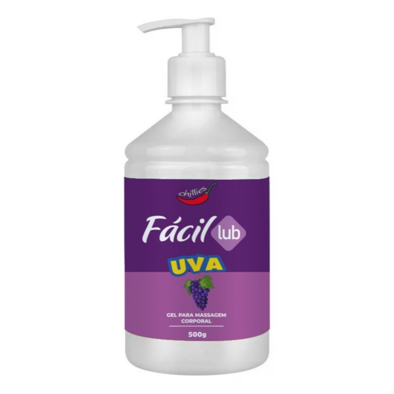 BLACK FRIDAY!!! Gel de Massagem Uva/Lubrificante Intimo Grande 500ml ...