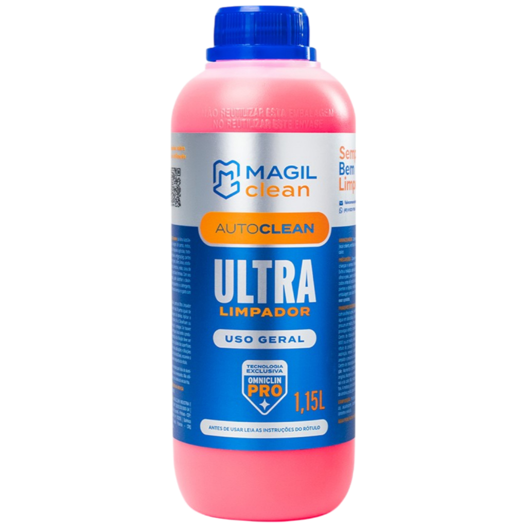 Limpador Ultra Clean Shampoo Desengraxante Multiuso Apc - 1,15 Litro | Shopee Brasil