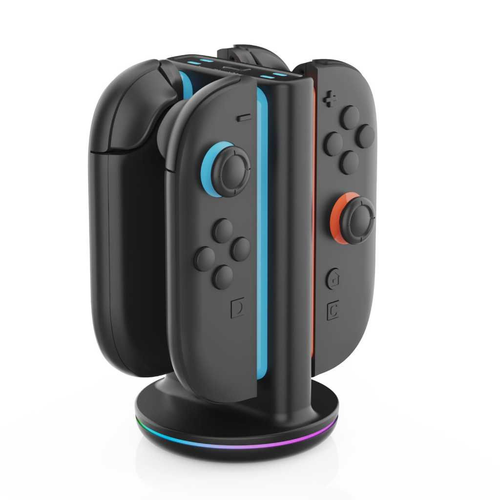 Dock de Carregamento Joy-Con Nintendo Switch 2 Com RGB Preto | Shopee Brasil