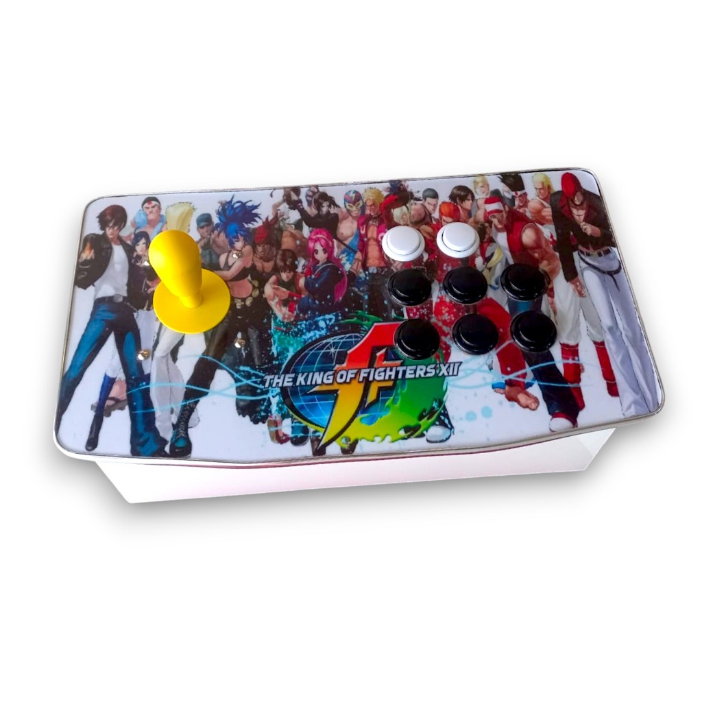 Fliperama Portátil Controle Joystick Arcade USB Placa Zero Delay Modo Híbrido Com Ou Sem Sistema ...