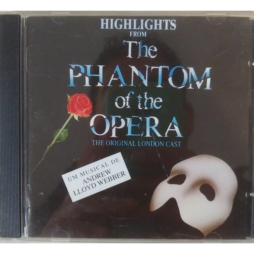 Cd Original - Highlights The Phantom Of The Opera - O Fantasma da Ópera ...