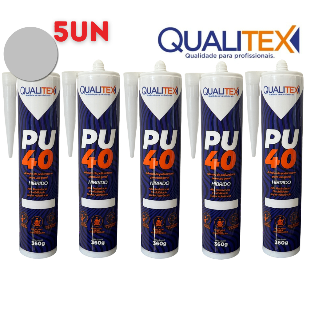 Cola Pu 40 Profissional para Placa Revestimento PVC 3D PU40Cinza Grande ...