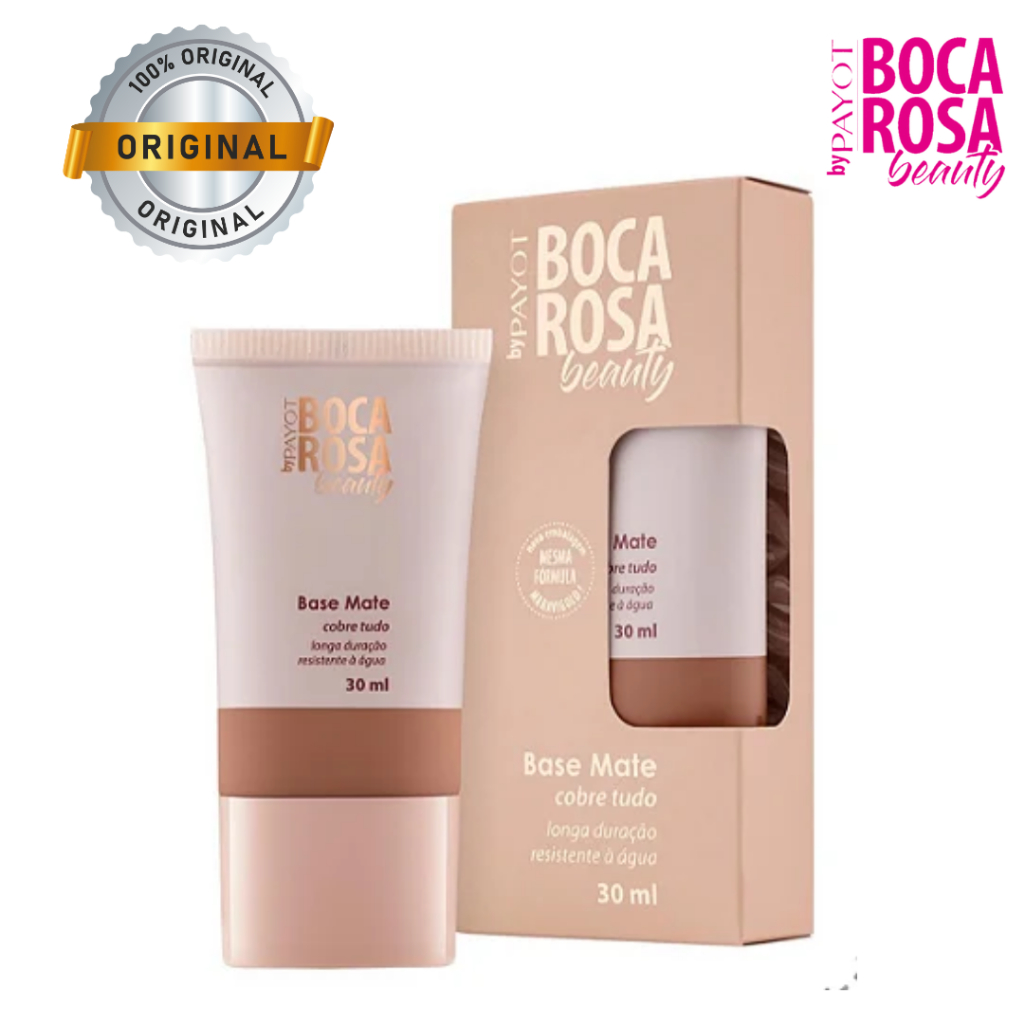 Base Boca Rosa Matte Perfect – Cor 9 Aline | Payot Beauty | Shopee Brasil