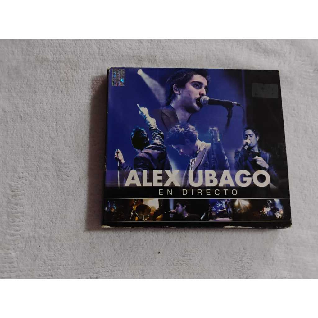 Cd/Dvd Alex Ubago - En Directo (importado) | Shopee Brasil