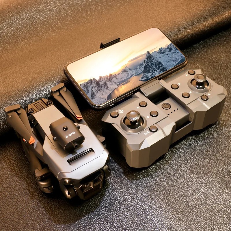 DLI Drone 8k Triple Camera Evitação Obstáculos 360° Roll Com 2.4G ...