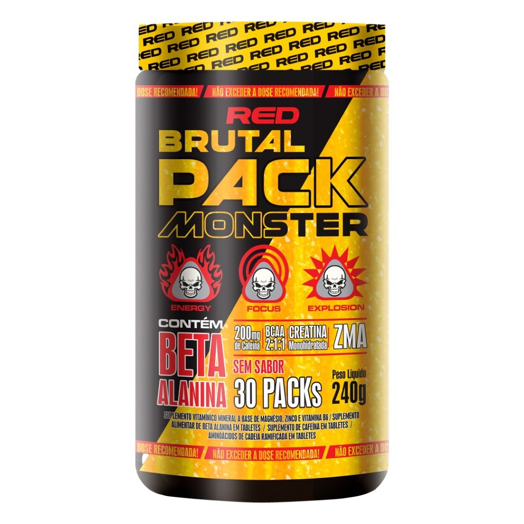 Brutal Pack - Red Series Nova Fórmula | Shopee Brasil