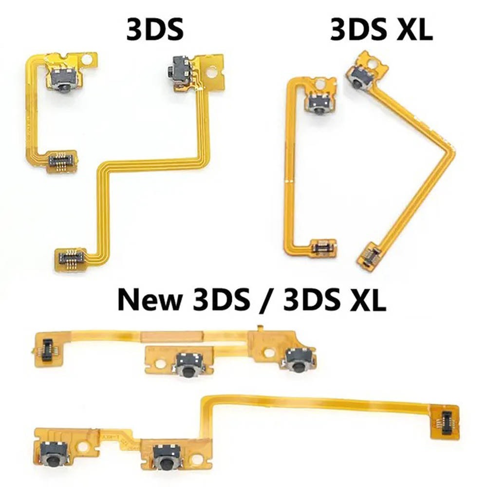 Cabo Flex Flat L e R Nintendo 3ds, 3ds XL e New 3ds / 3ds XL, R e L ...