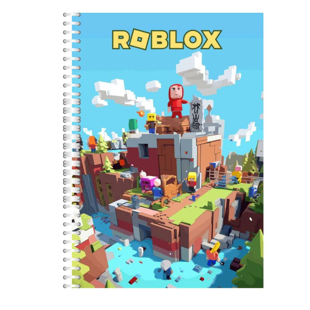 CADERNO 1 MATÉRIA ROBLOX | Shopee Brasil
