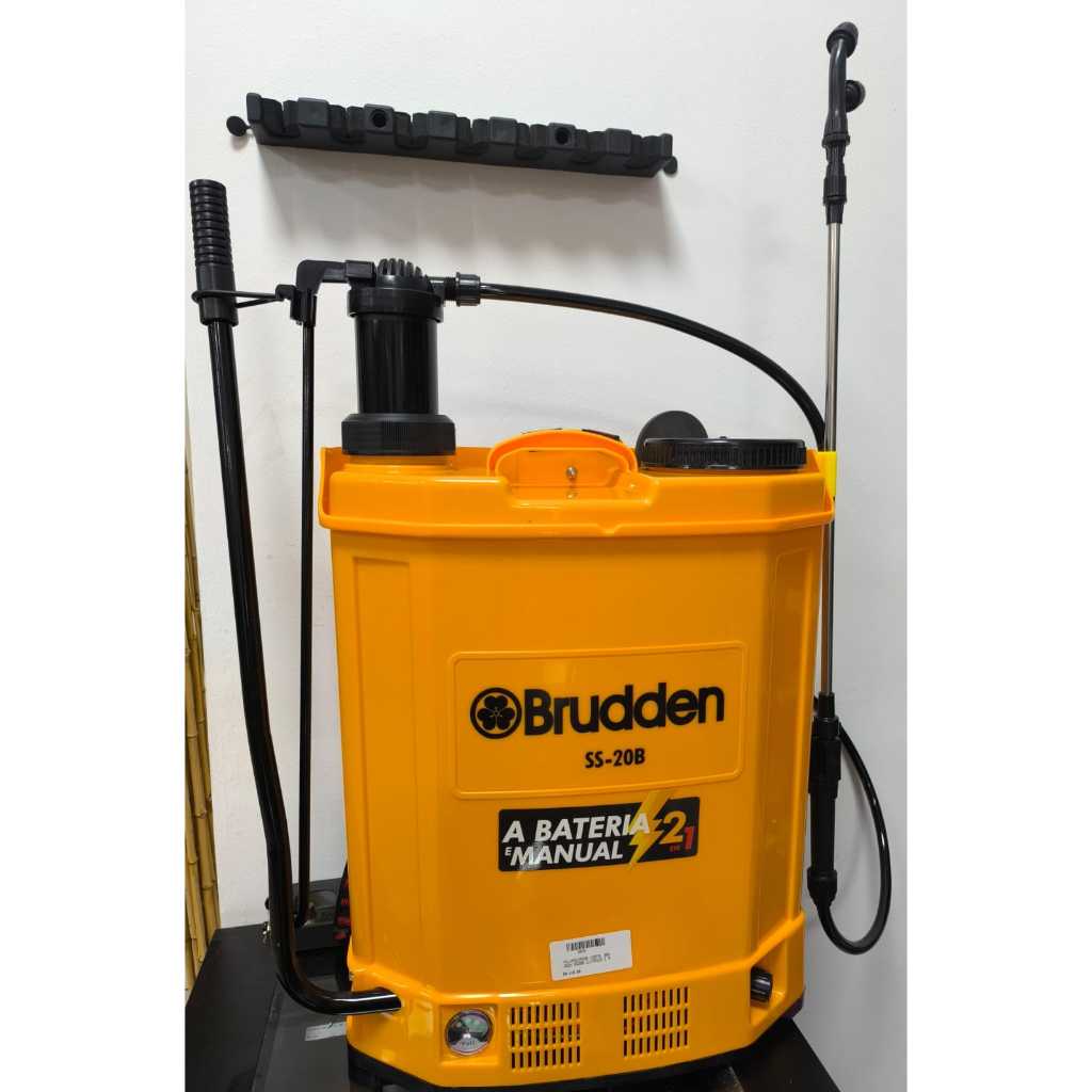 PULVERIZADOR COSTAL BRUDDEN SS20B ELETRICO E MANUAL 20 LTS | Shopee Brasil