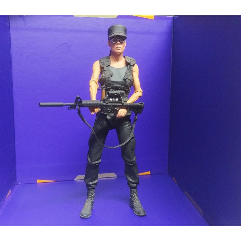 Action Figure NECA Sarah Connor Terminator Escala 1/12 | Shopee Brasil