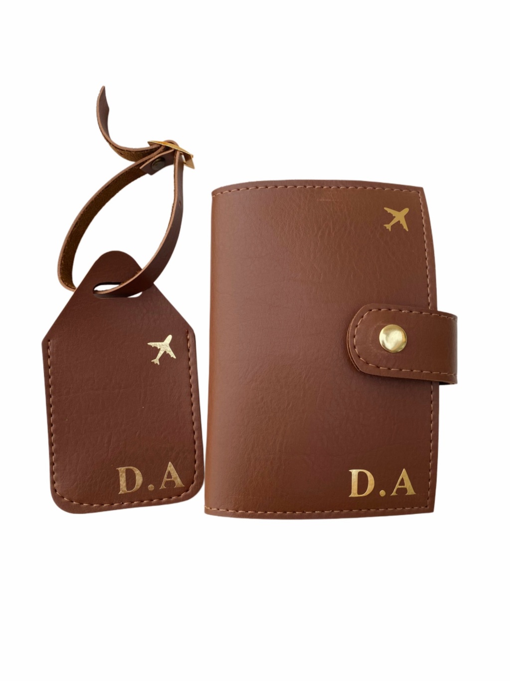 Kit Porta Passaporte + Tag De Mala Personalizado | Shopee Brasil