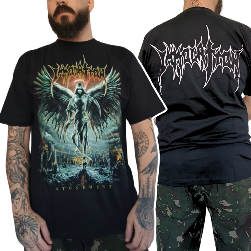 Camiseta Immolation - Atonement | Shopee Brasil
