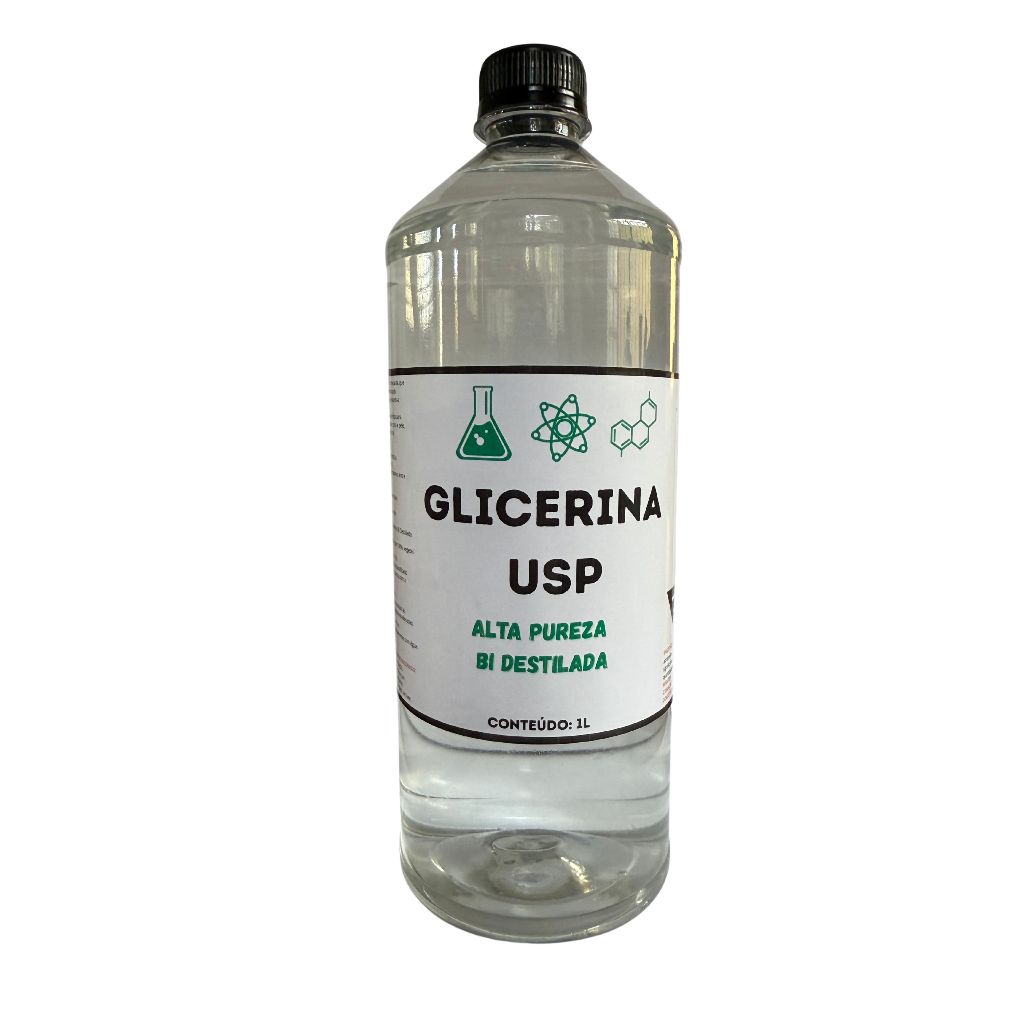 Glicerina Bi-destilada Fire Vegetal 100% Pura 1L | Shopee Brasil