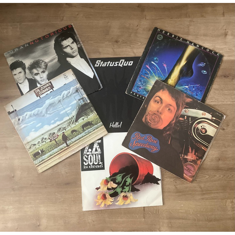 LP VINIL ROCK FUNK RAP HIP HOP PAUL MC CARTNEY DR. JOHN DE LA SOUL | Shopee Brasil