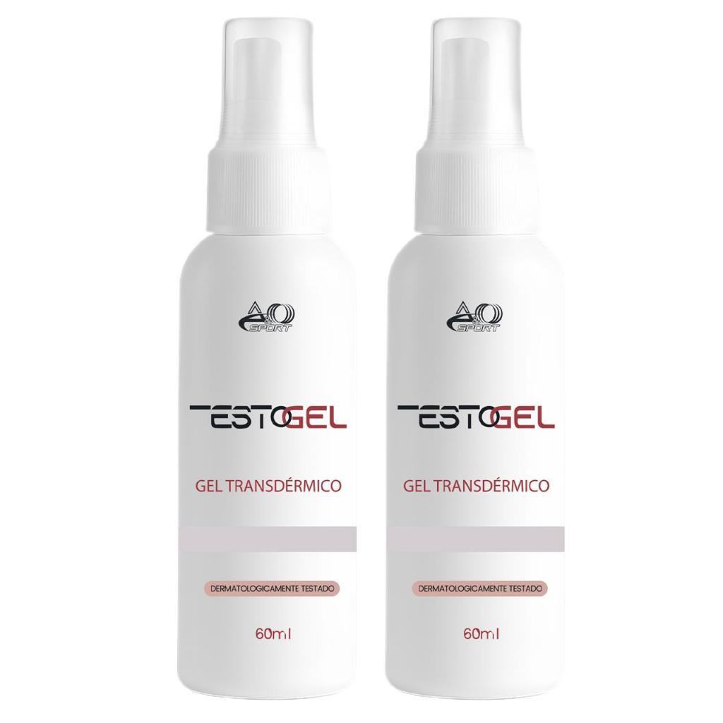 2x Testogel 60 ml Original - Loja Oficial - Envio Imediato | Shopee Brasil