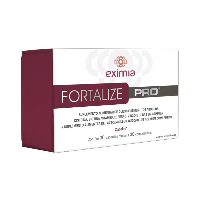 Eximia Fortalize PRO - 30 Capsulas Moles + 30 comprimidos | Shopee Brasil