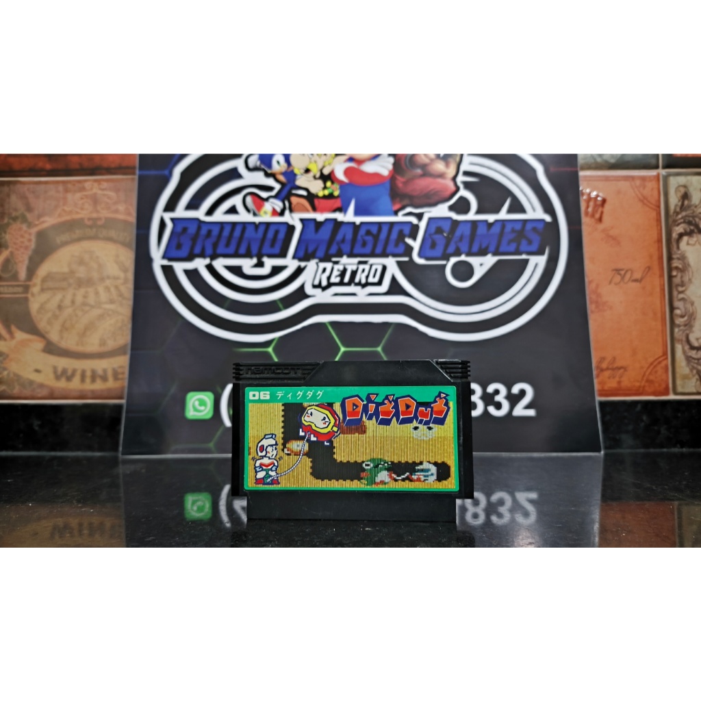 Jogo Family Computer Dig Dug 1 | Shopee Brasil