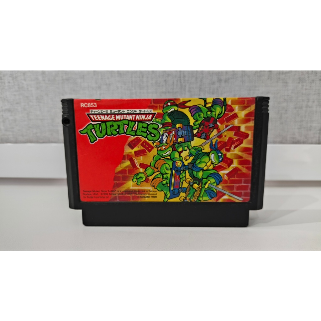 Jogo Family Computer Turthes 1 (Tartaruga Ninjas 1) | Shopee Brasil