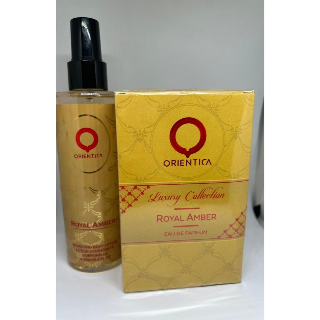 Kit Body Splash+Perfume (Royal amber) | Shopee Brasil