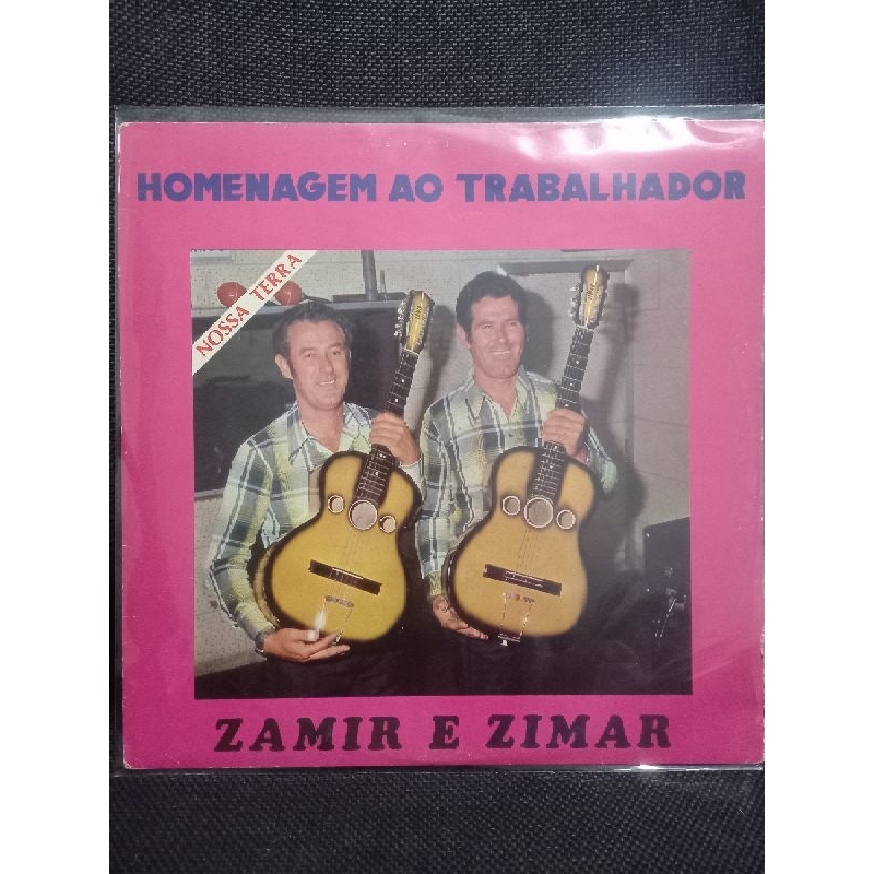 Lp Disco Vinil - Zamir e Zimar - Homenagem ao Trabalhador | Shopee Brasil
