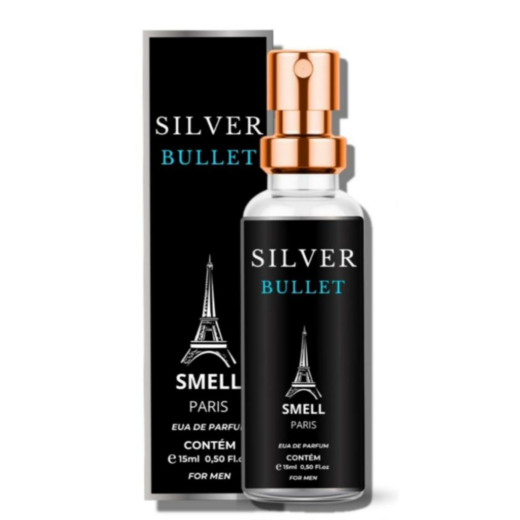 Perfume SILVER BULLET Smell Paris 15 ml | Shopee Brasil