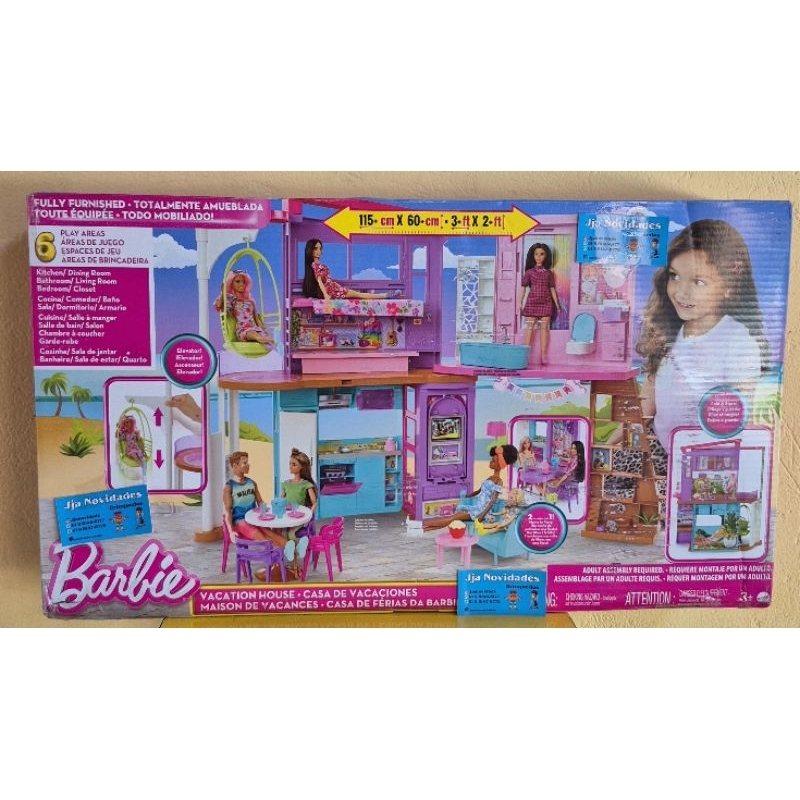 Casa - Barbie Plastico Malibu (HCD50) - MATTEL | Shopee Brasil