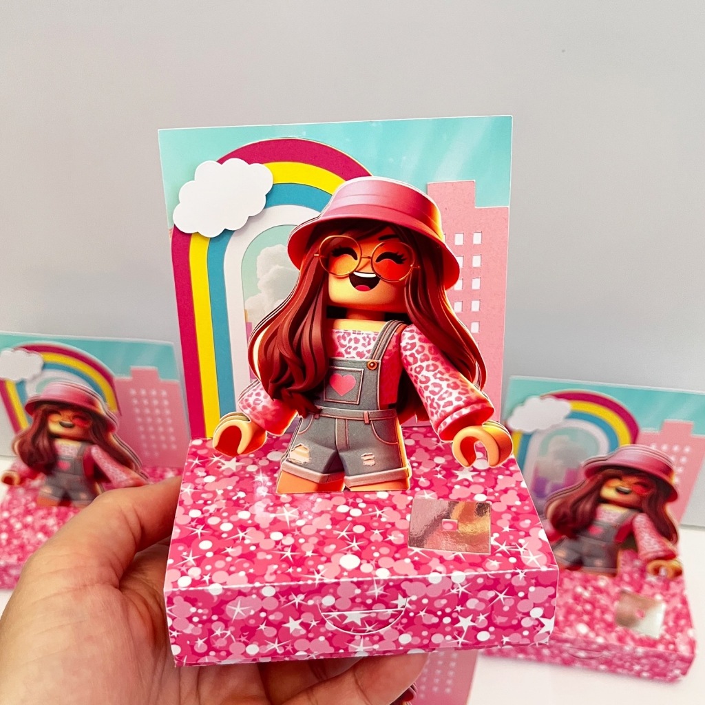 Caixa Cenario pra Kit Kat Roblox | Shopee Brasil