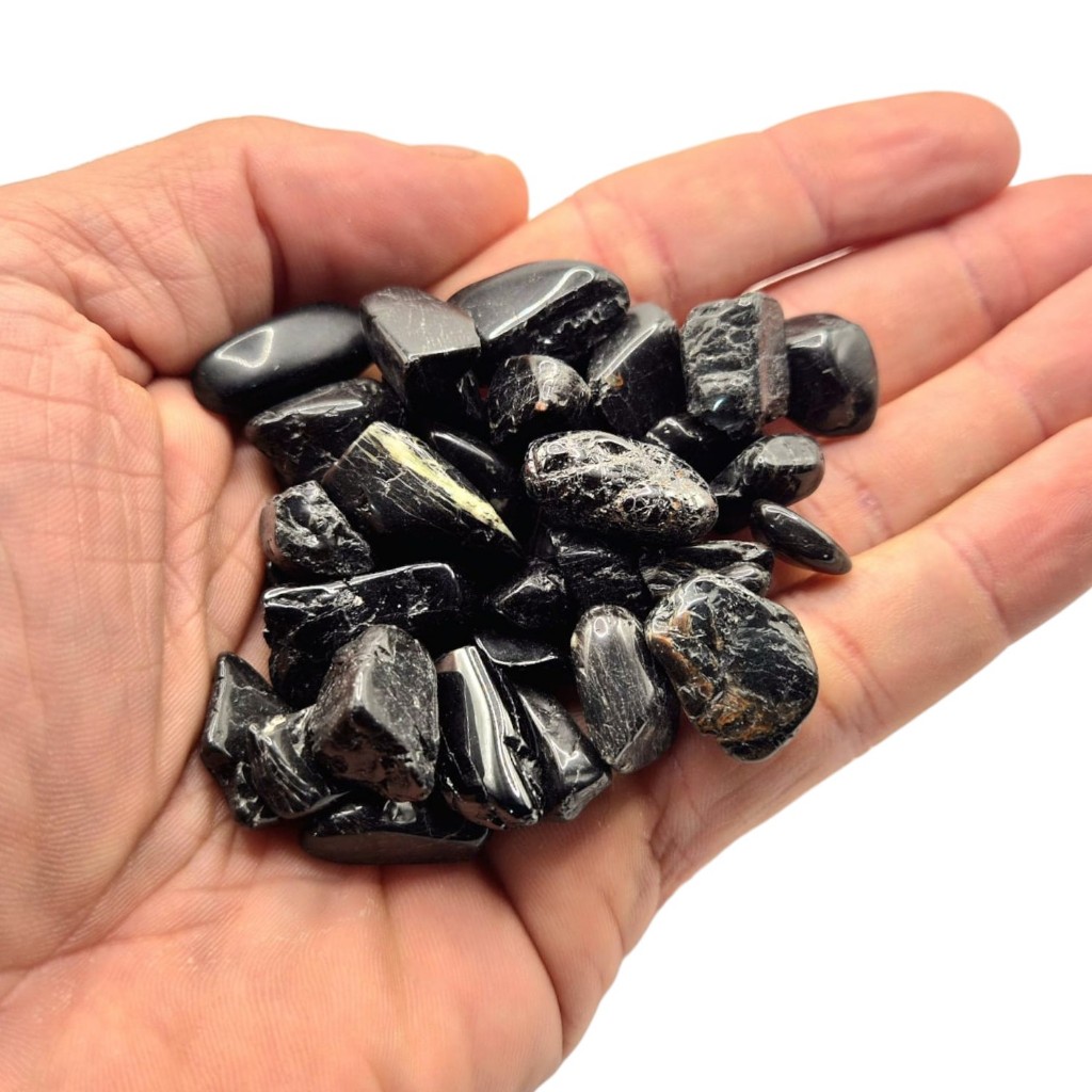 Pedra Turmalina Negra Mini Pacote (100% Natural) | Shopee Brasil