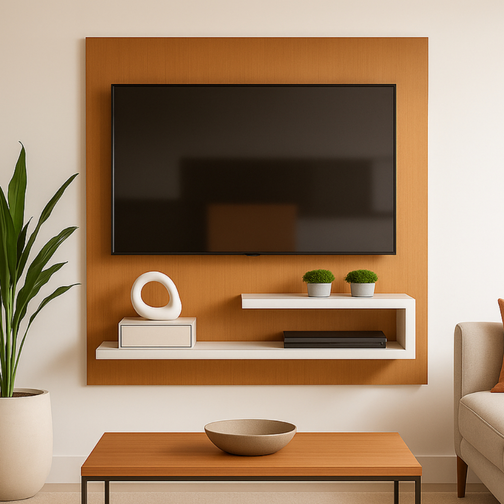 Suporte Painel Para Tv 32 Polegadas Quarto Sala Rack Suspenso Pequeno ...