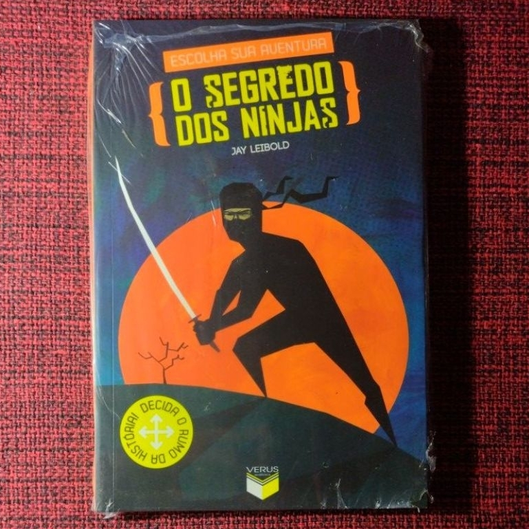 O Segredo dos Ninjas, Jay Leibold (Livro com Final Interativo) | Shopee ...