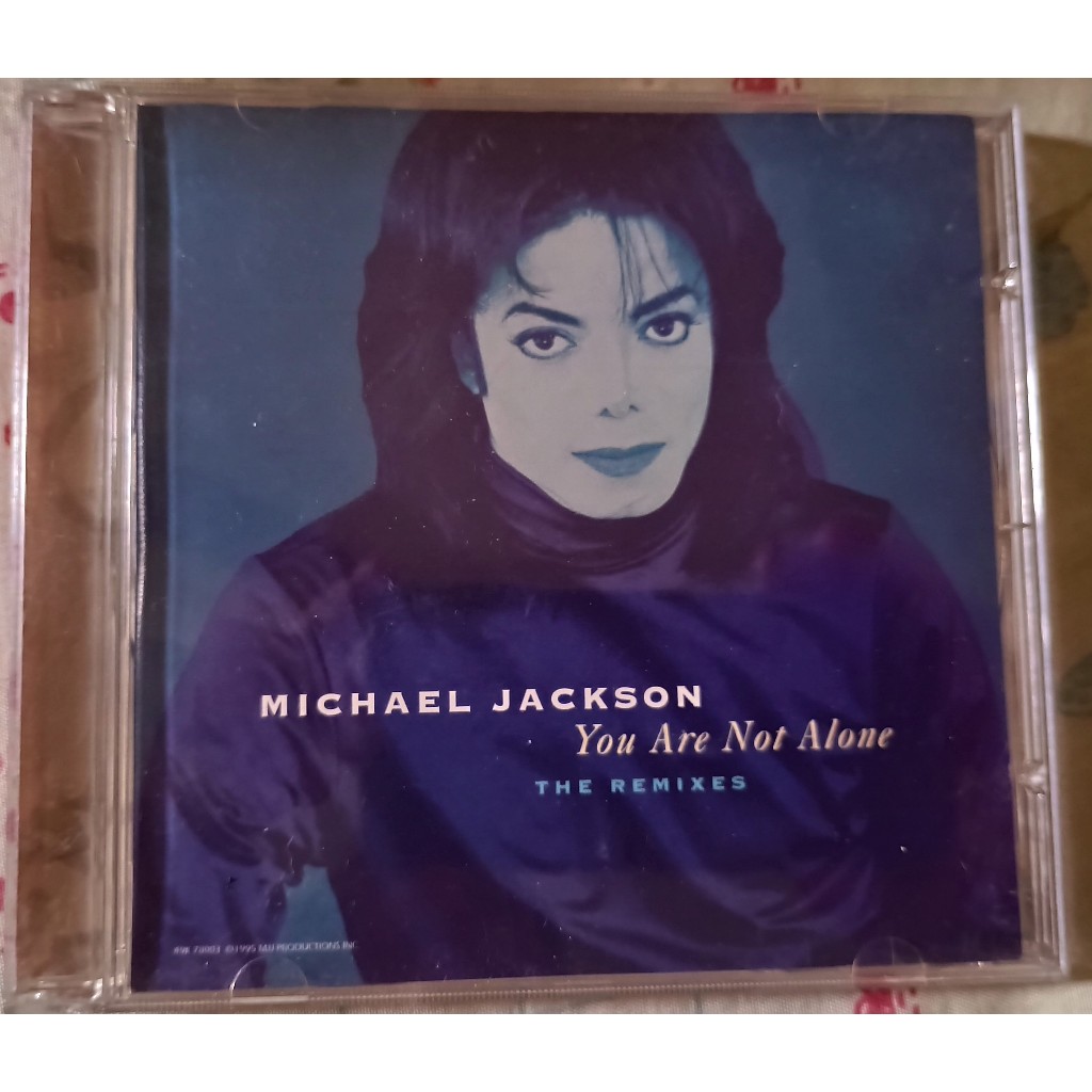 Cd Michael Jackson You Are Not Alone | Shopee Brasil
