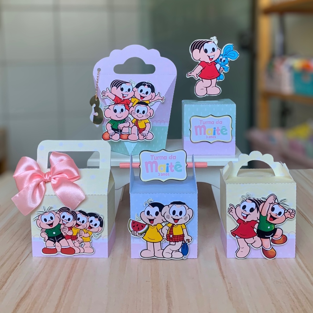 Kit de Personalizados – Turma da Mônica Candy | Lembrancinhas prontas ...