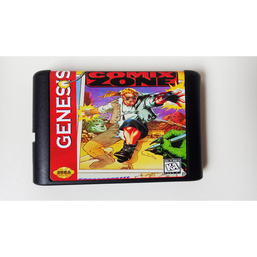 Comix Zone Mega Drive. | Shopee Brasil
