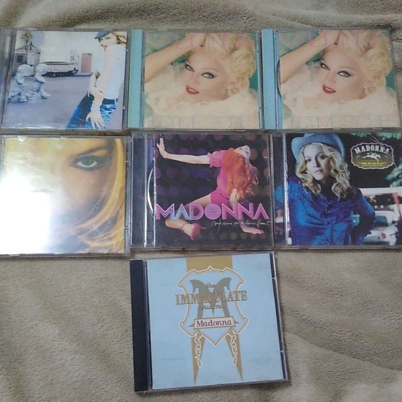 Lote 7 CDs Madonna.. | Shopee Brasil